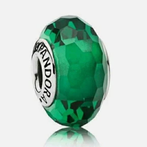 Pandora | Jewelry | Pandora Green Fascinating Murano Glass Bead | Poshmark